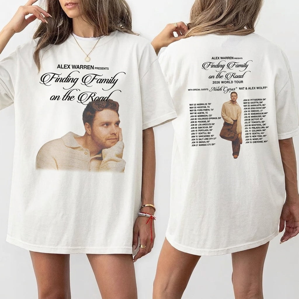 Alex Music Tour 2026 Inspired Shirt, Retro 90s Warren Concert Vintage T ...