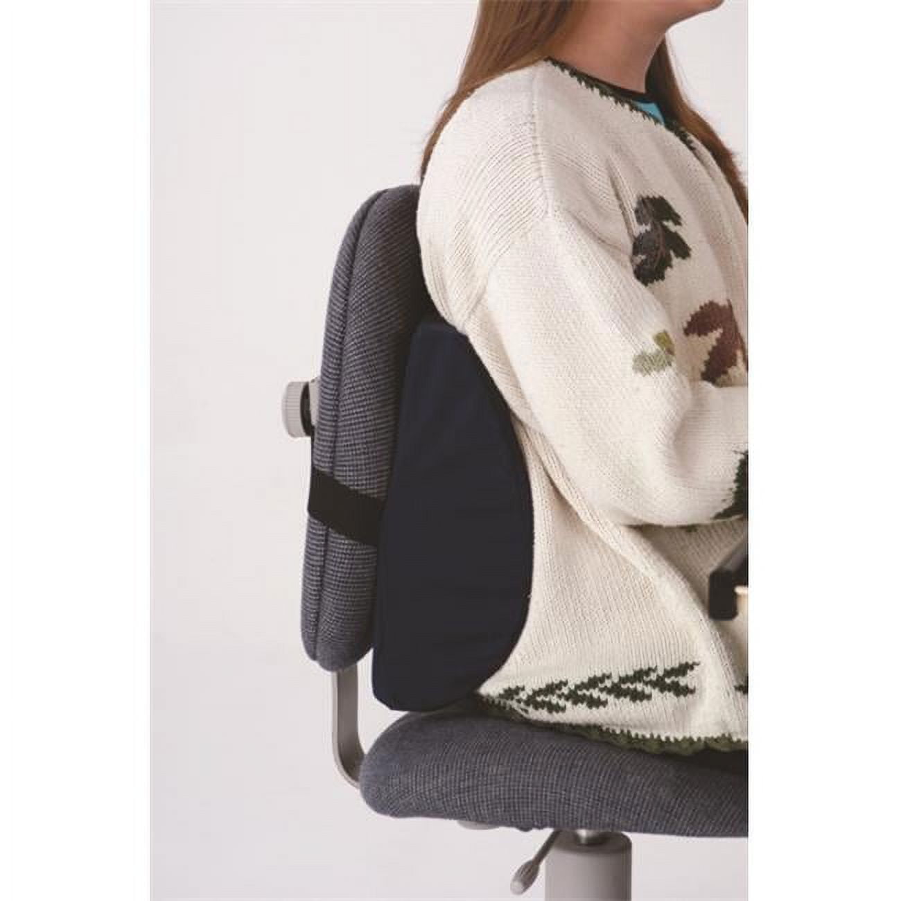 Alex Orthopedic 5321-BK Molded Lumbar Cushion- Black - Walmart.com