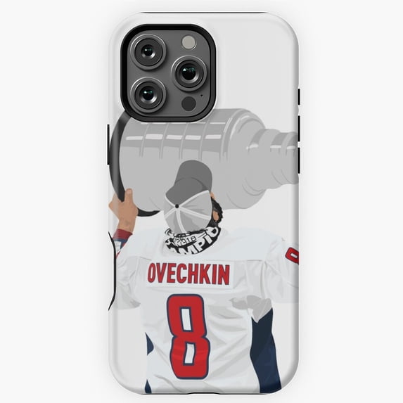 Alex Ovechkin 8 Hockey Legend Phone Case for iPhone 16 15 14 13 12 11 ...