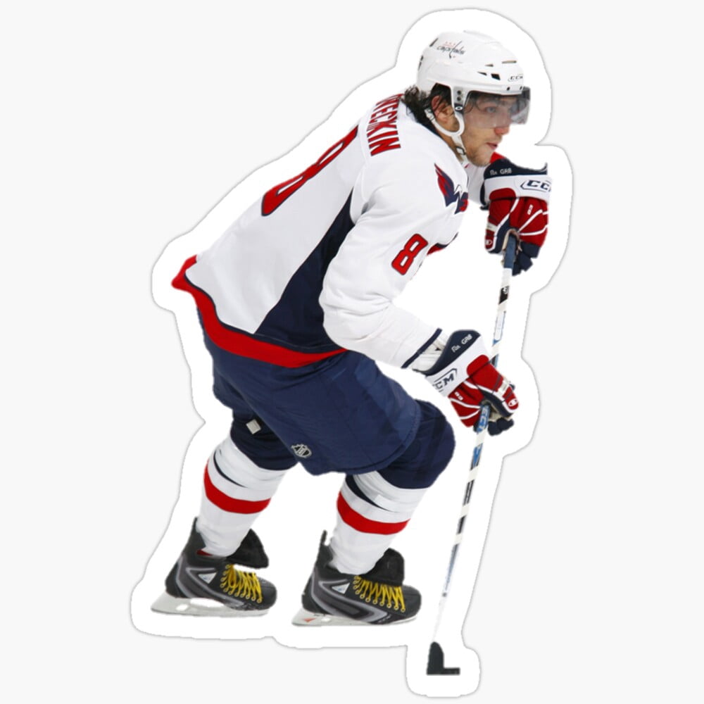 Alex Ovechkin Sticker Phone Decal Water Bottle Stickers Car Decals ...