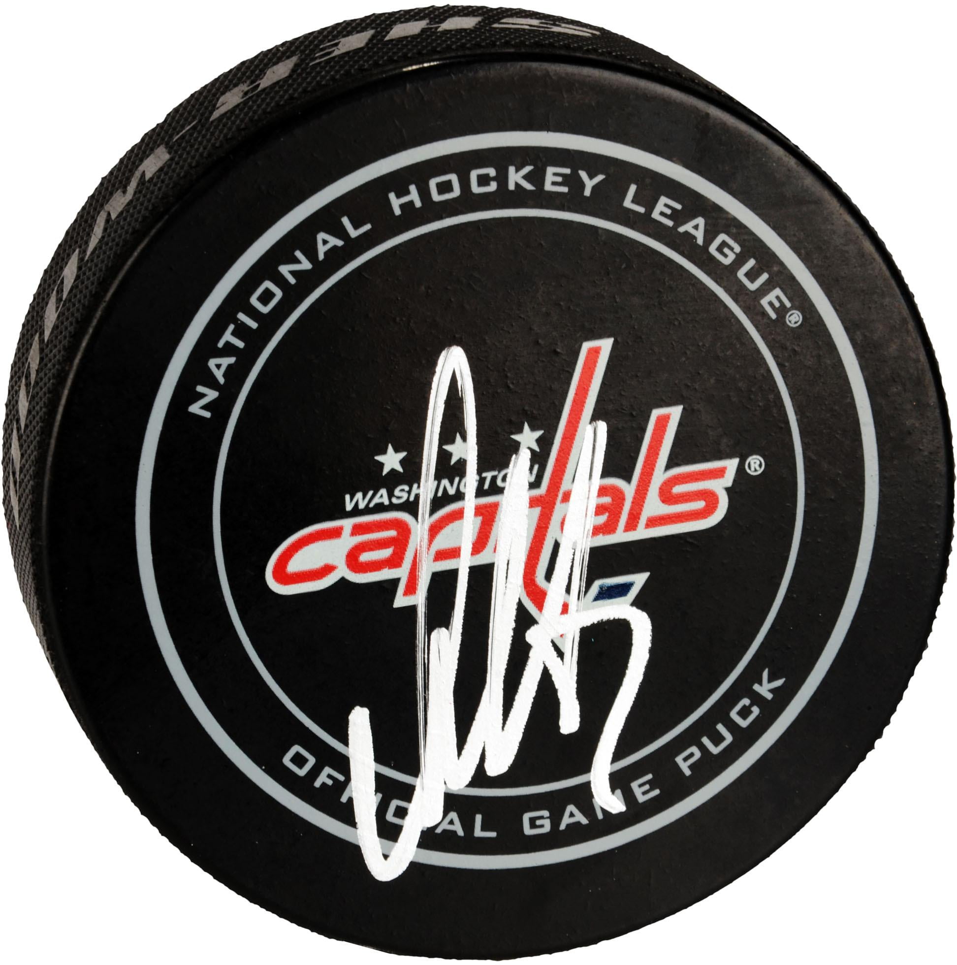 Alex Ovechkin Washington Capitals Autographed Official Game Puck ...