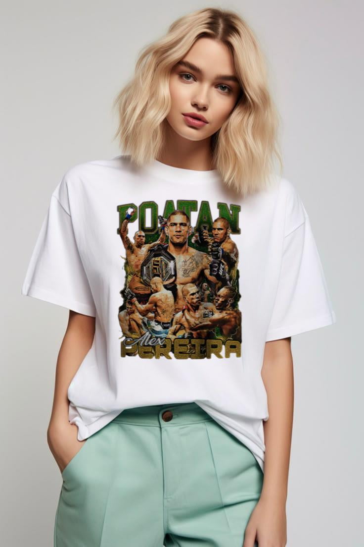 Alex Pereira Boxing MMA 90s Bootleg Sport Vintage T-Shirt, for men ...