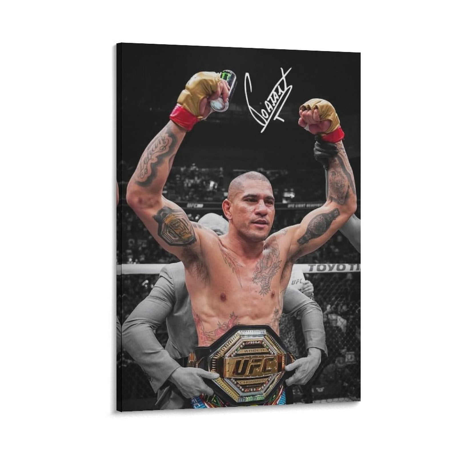 Alex Pereira Canvas Poster Gifts Canvas Painting Poster Wall Art ...
