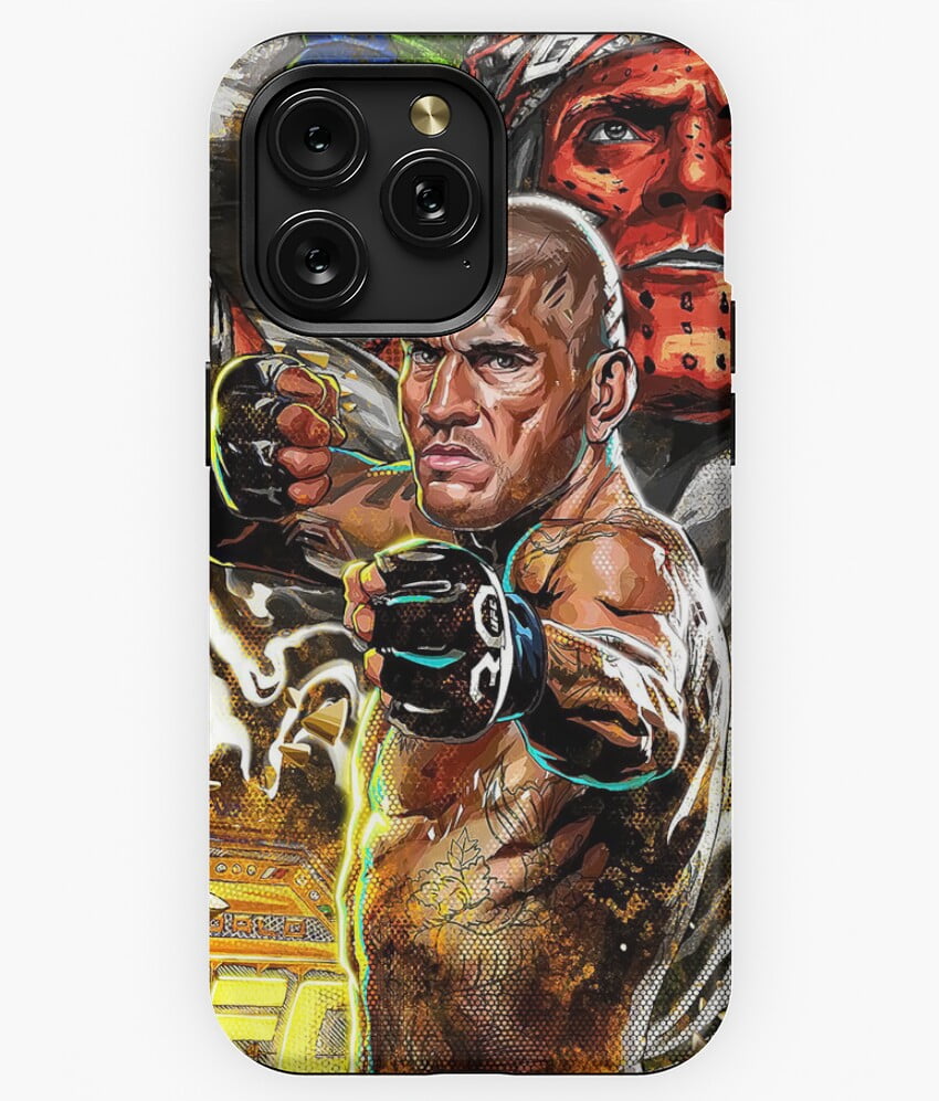 Alex Pereira Chama MMA Fighter M035 Phone Case for iPhone 17 16 15 14 ...