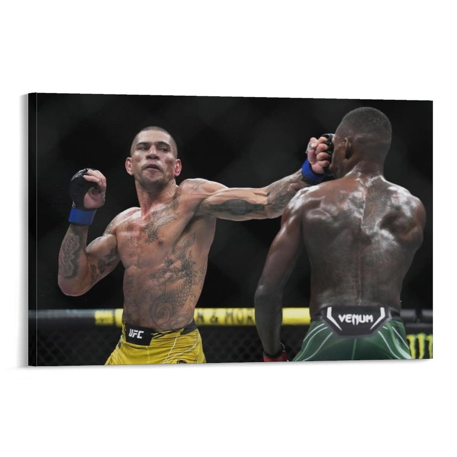 Alex Pereira Fighting Poster Posters Wall Art Painting Canvas Gift ...