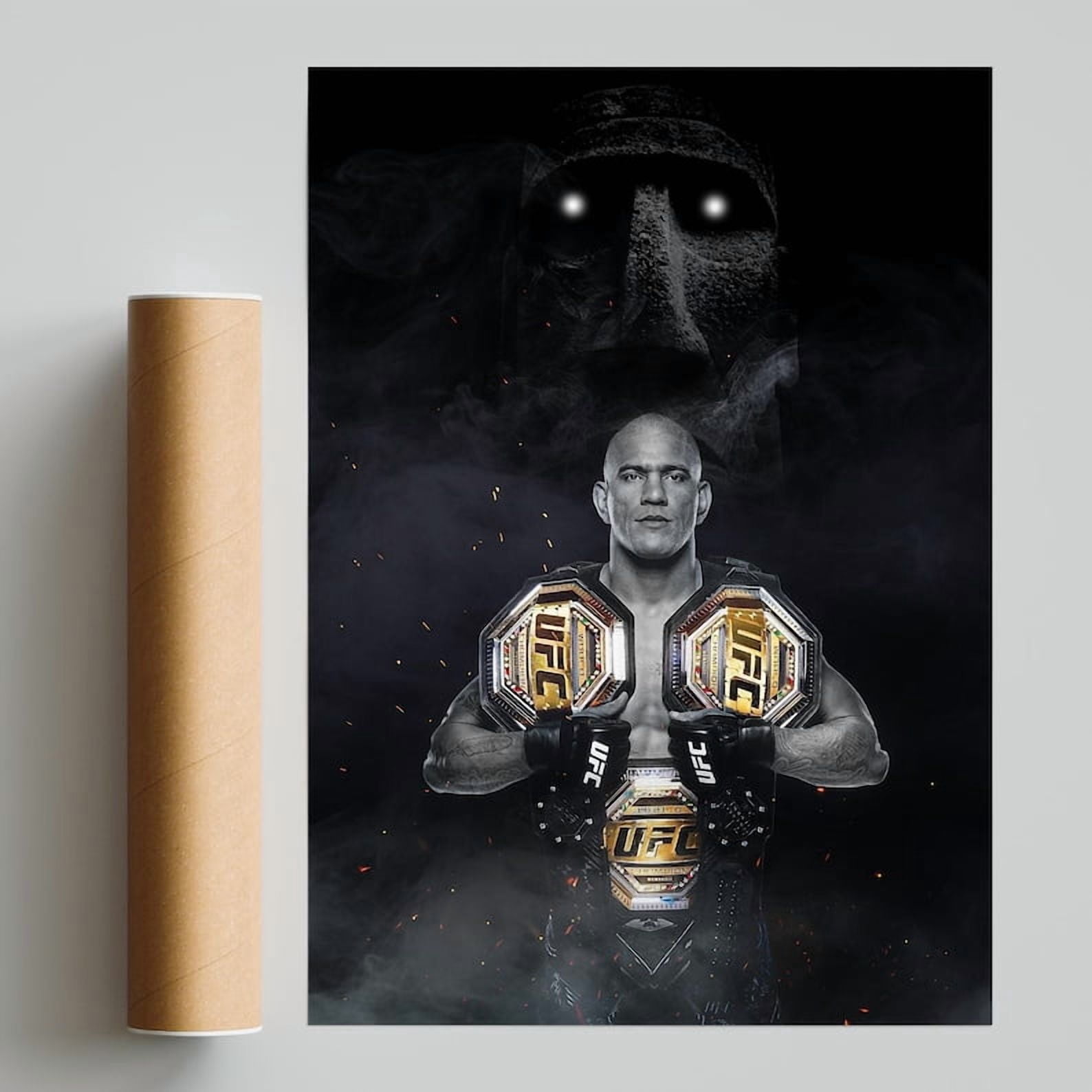 Alex Pereira MMA Champion Poster Powerful Fighter Wall Decor Size 24x36 ...