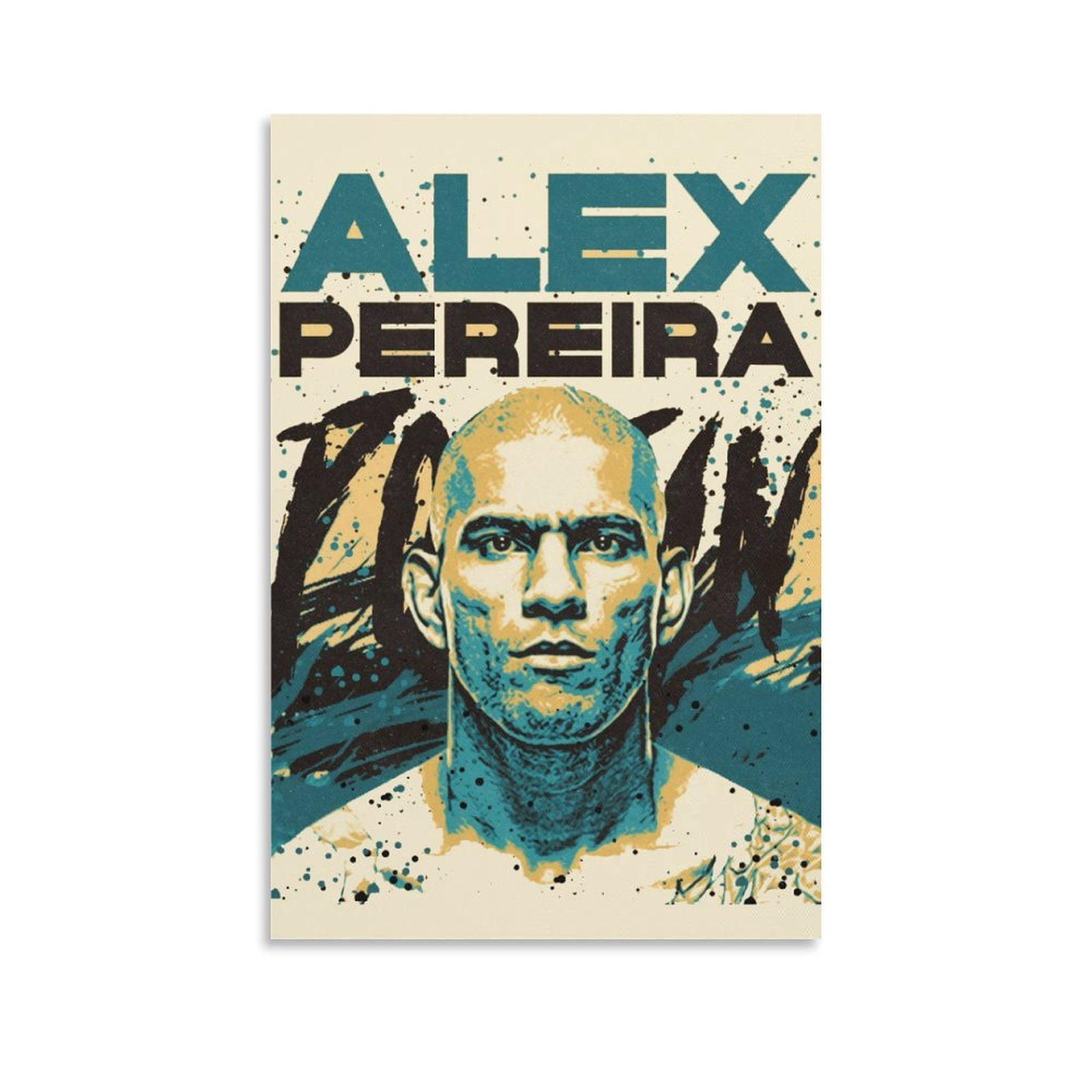 Alex Pereira Picture Print Canvas Poster Wall Paint Art Posters Decor ...