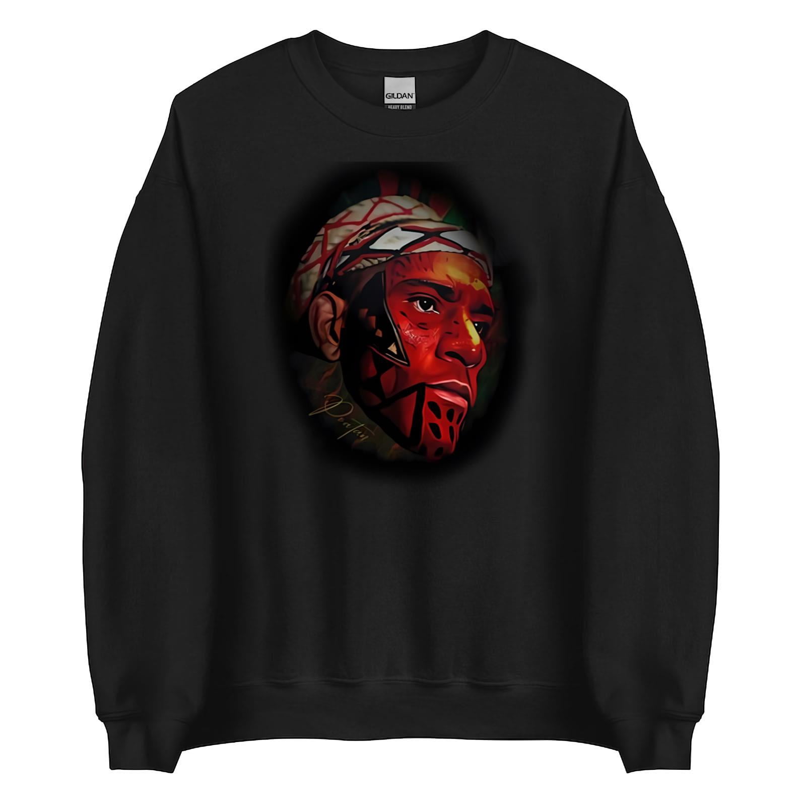 Alex Pereira Poatan Painted Face Portrait Vintage MMA Graphic Design T ...