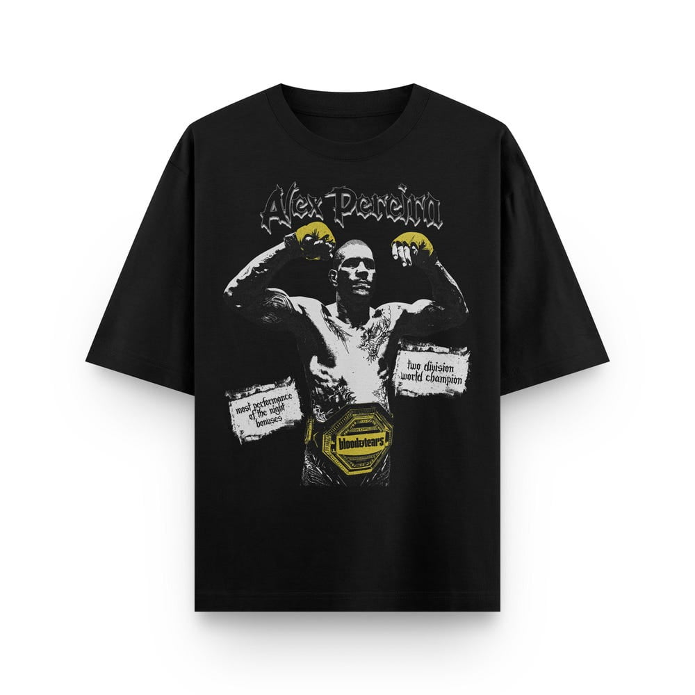 Alex Pereira Tee, Alex Pereira Champion, Alex Pereira Oversize Deep ...