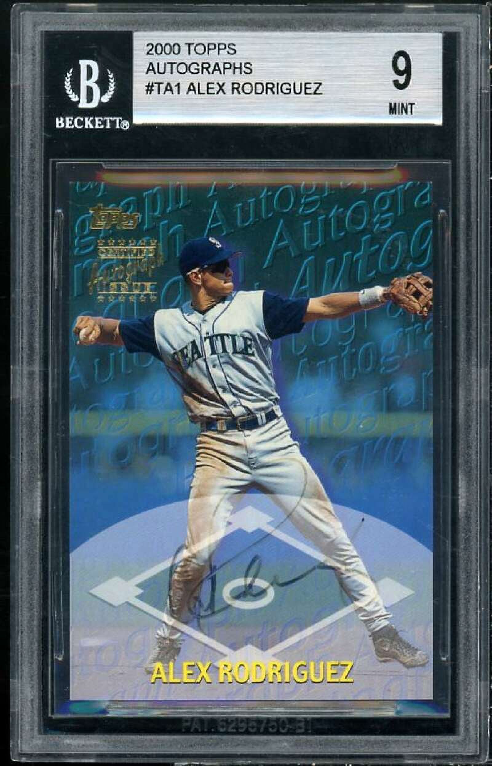 Alex Rodriguez Autograph