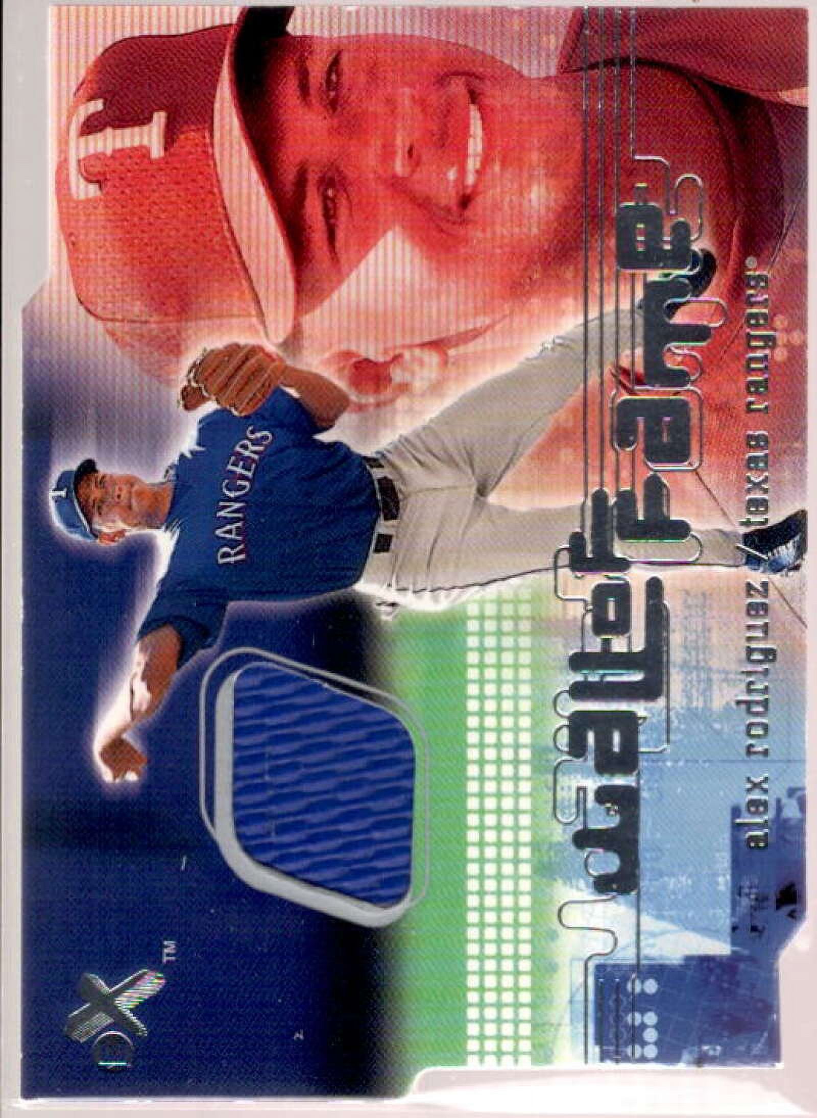 Alex Rodriguez Card 2001 E-X Wall of Fame #25 - Walmart Business Supplies