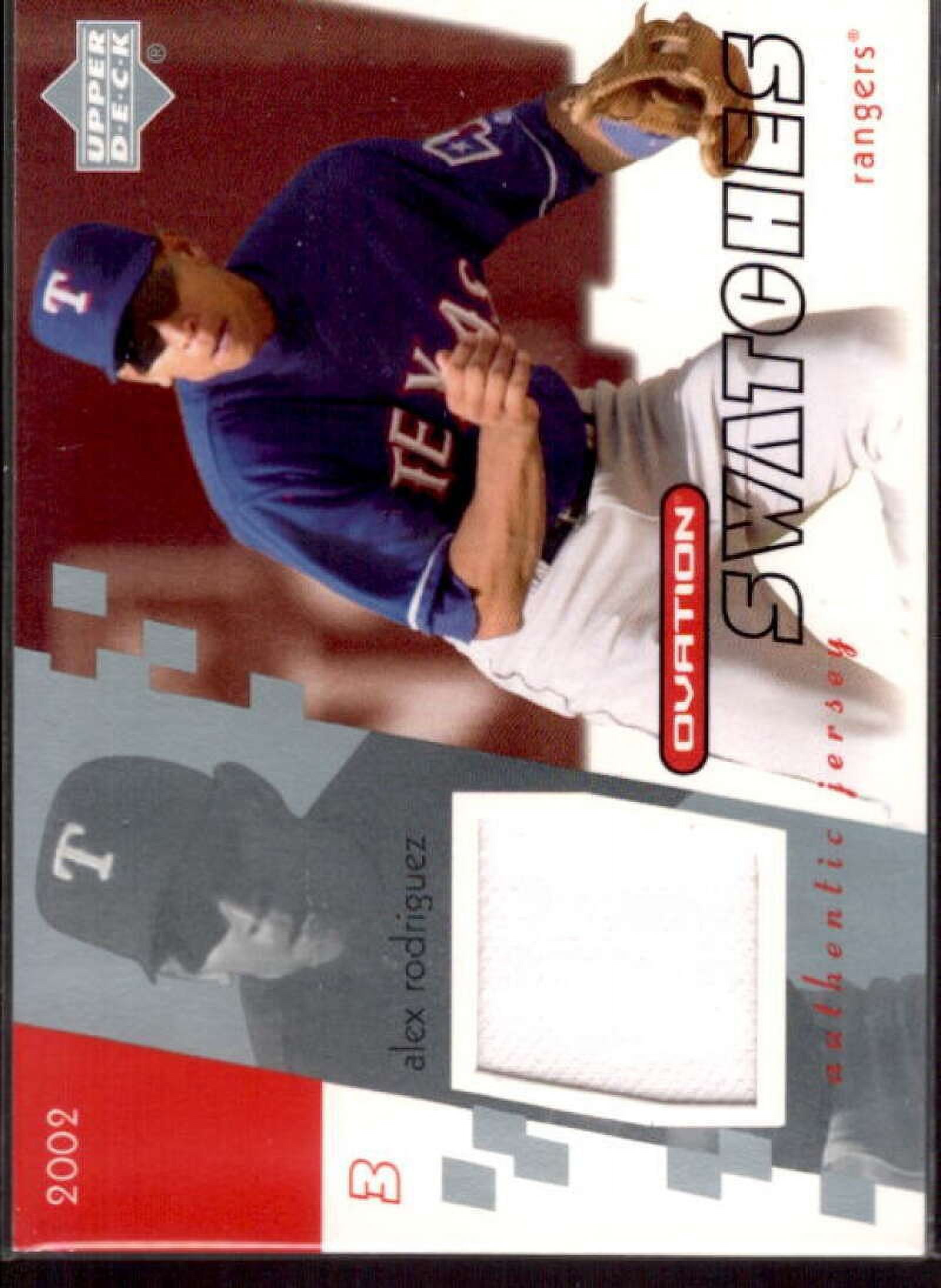 Alex Rodriguez Card 2002 Upper Deck Ovation Swatches #OAR - Walmart.com