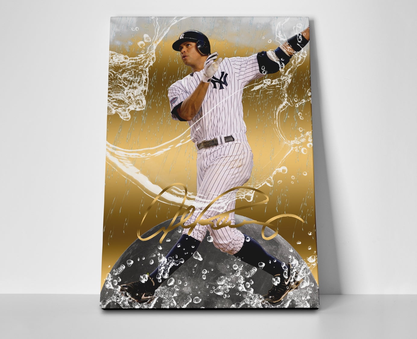 Alex Rodriguez Poster or Wrapped Canvas - Walmart.com