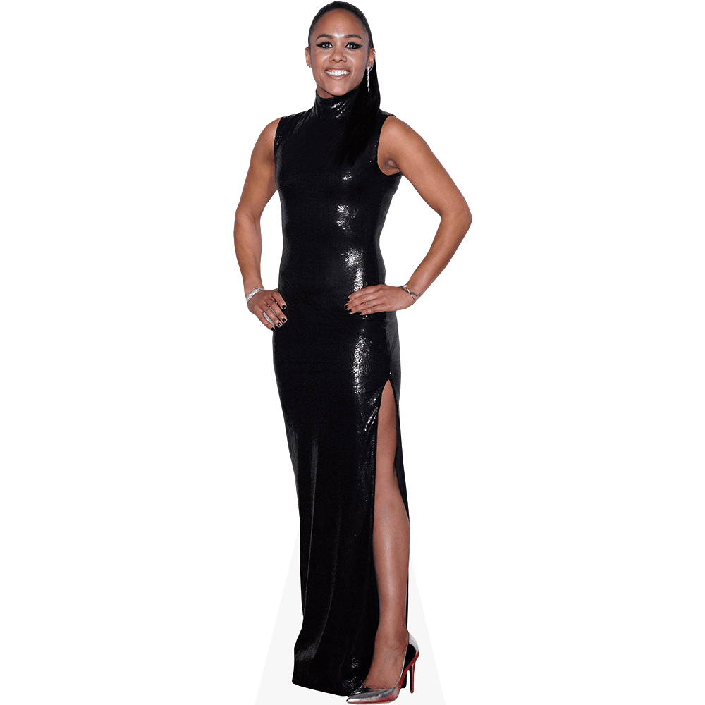 Alex Scott (Black Dress) Lifesize Cardboard Cutout Standee - Walmart.com