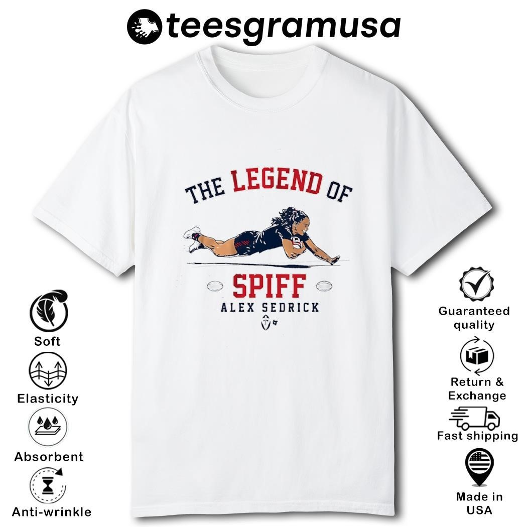 Alex Sedrick The Legend Of Spiff Moment Usrpa Shirt - Walmart.com