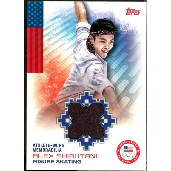Alex Shibutani Card 2014 Topps U.S. Olympic Team Relics #ORAS - Walmart.com