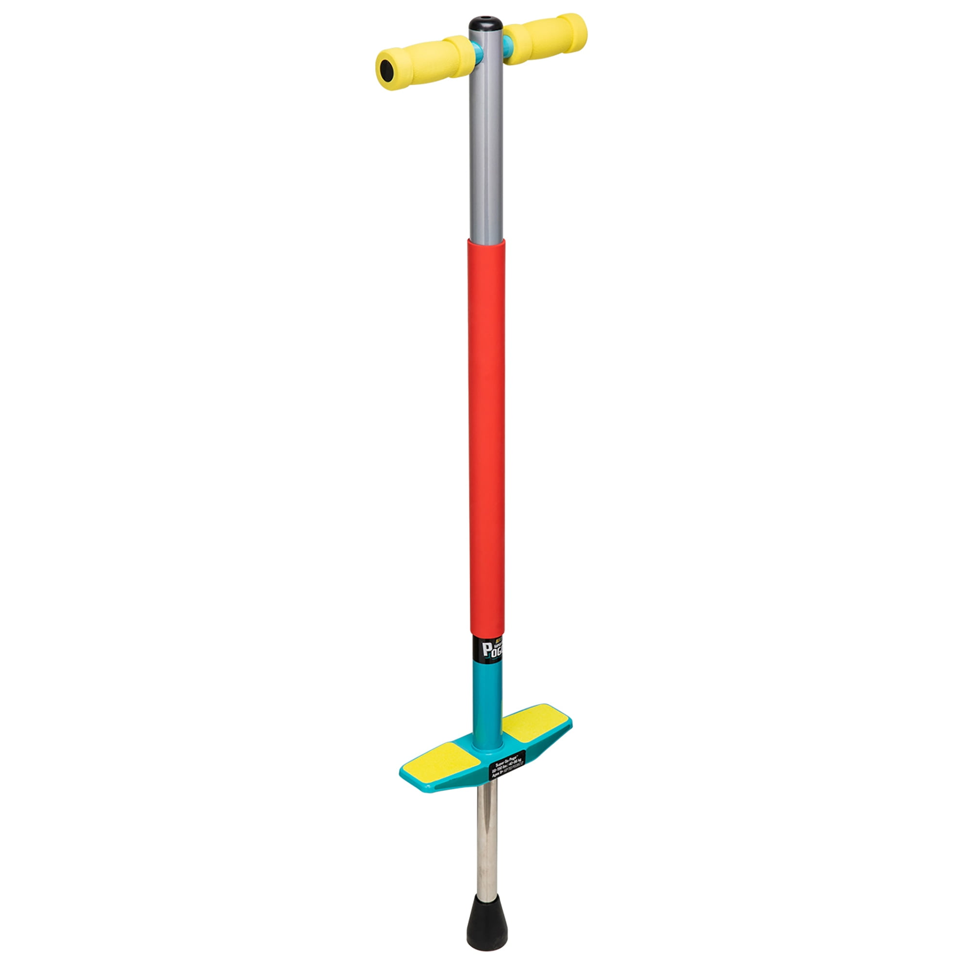 Alex: Super Go Pogo Stick - Grey,Red,Blue - Outdoor Jumping & Balancing ...