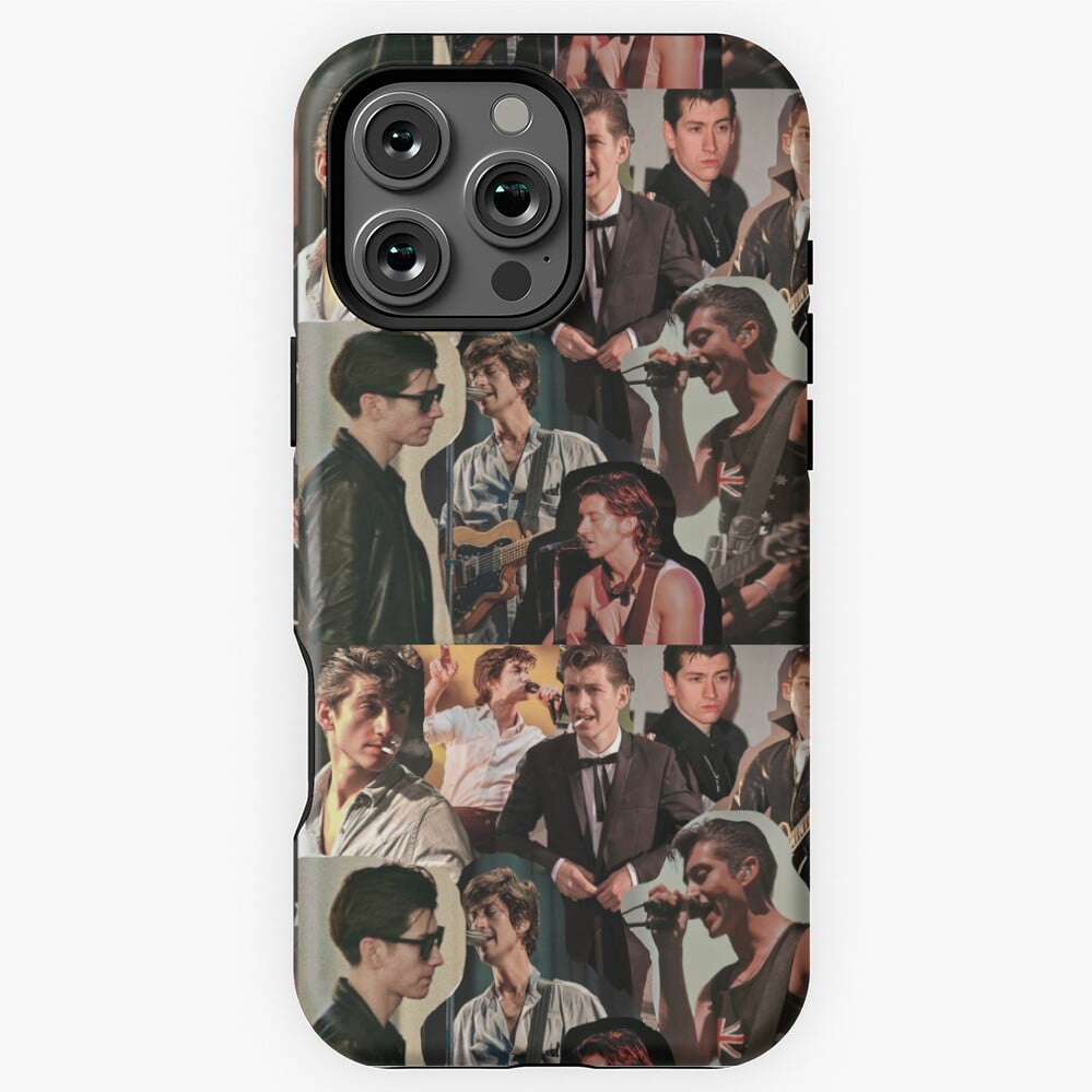 Alex Turner Arctic Monkeys Collage Phone Case for iPhone 16 15 14 13 12 ...
