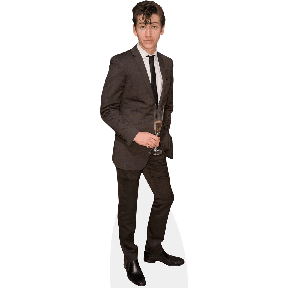 Alex Turner (Brown Suit) Mini Cardboard Cutout Standee - Walmart.com