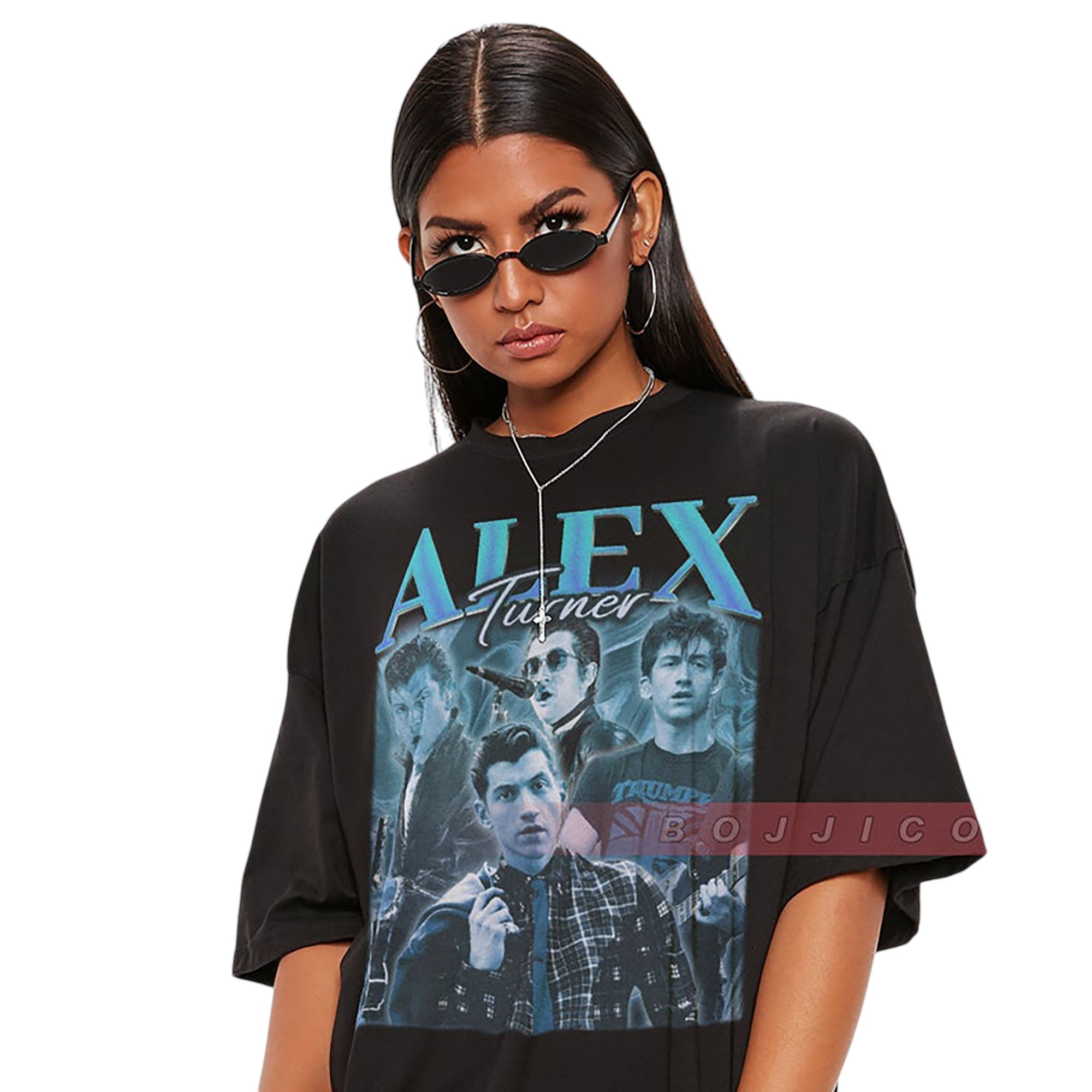 Alex Turner Vintage Retro Unisex Classic 2D T-Shirt - Vocalist Singer ...