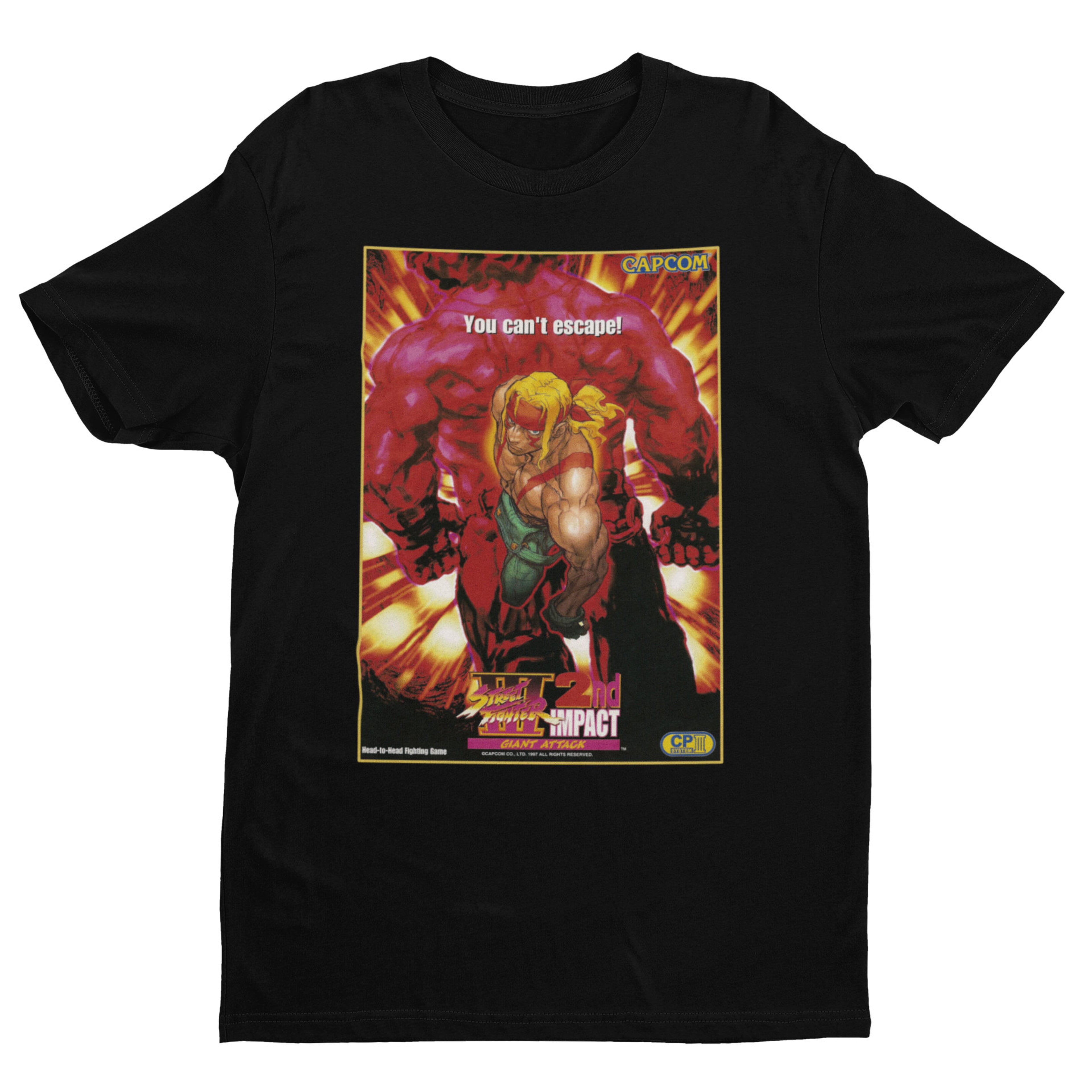 Alex VS Hugo Street Fighting Arcade Flyer Premium Unisex T Shirt ...