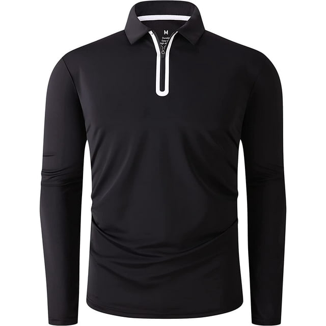 Alex Vando Mens Golf Shirt Moisture Wicking Quick-Dry Short Sleeve ...