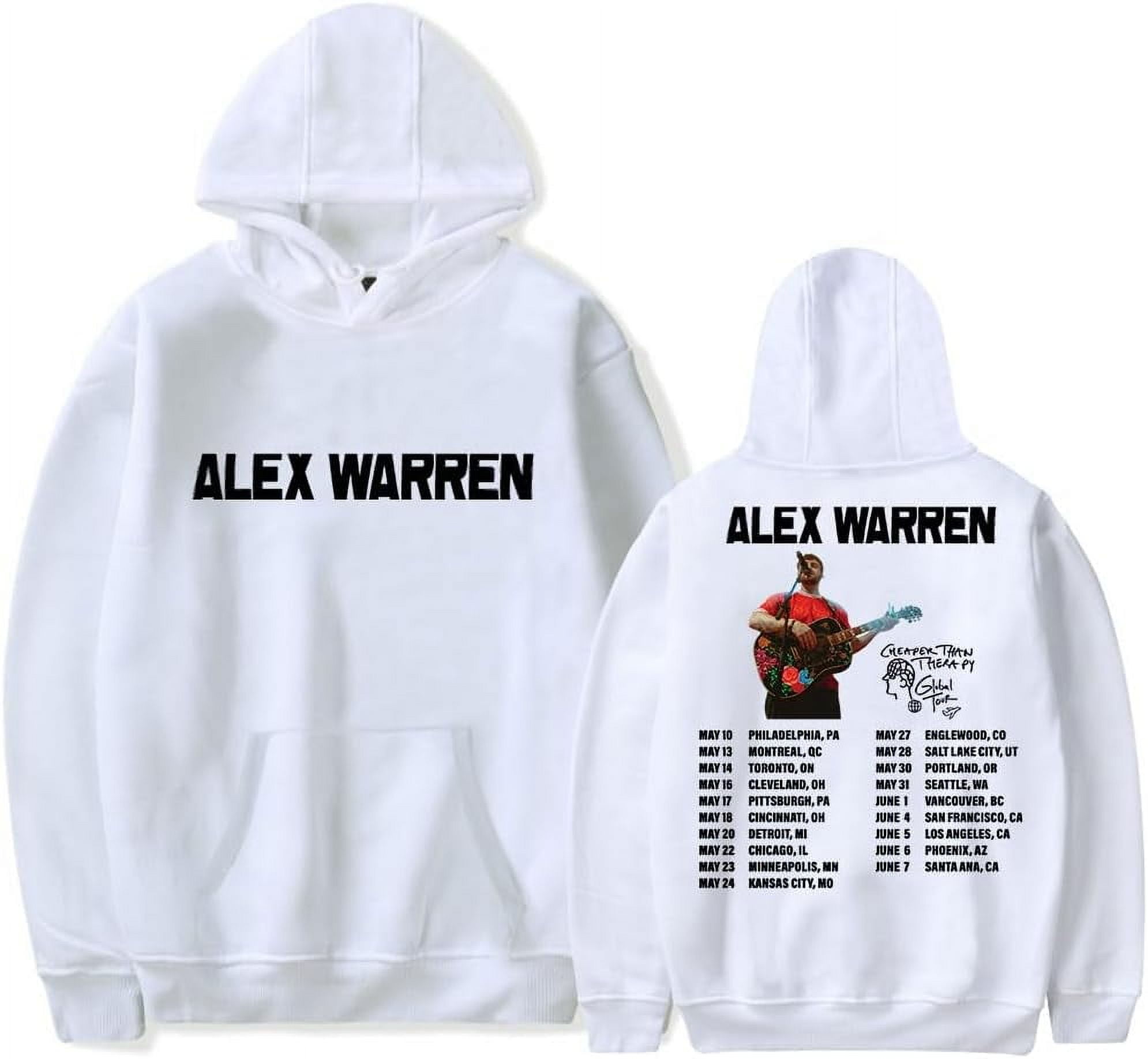 Alex Warren Cheaper Than Therapy Global Tour - Unisex Long Sleeve ...