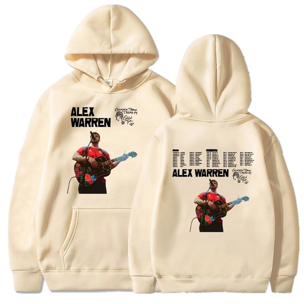 Alex Warren Merch Cheaper Than Therapy Tour 2025 Hoodie Unisex Fashion ...