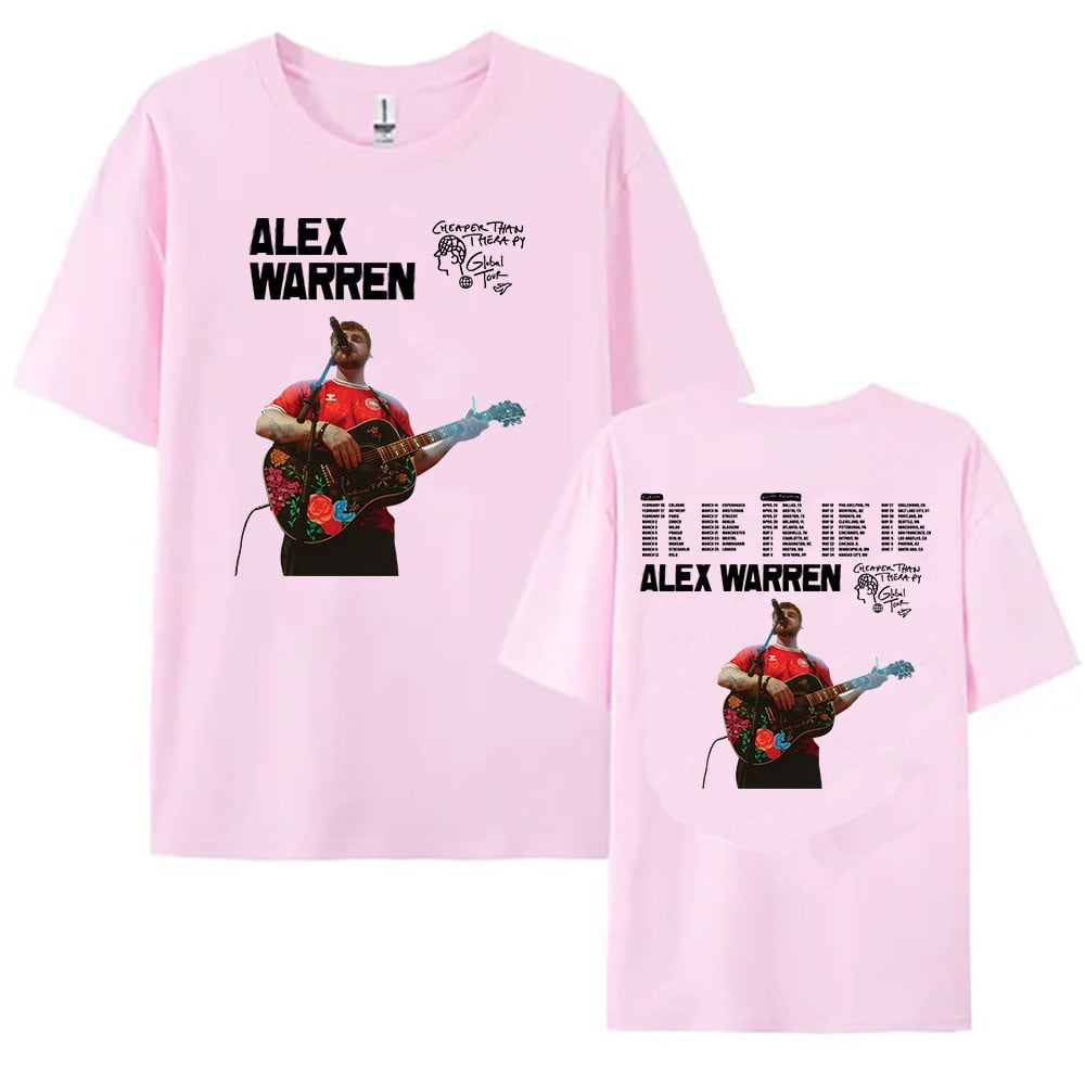 Alex Warren Merch Cheaper Than Therapy Tour 2025 Printing Tshirts ...