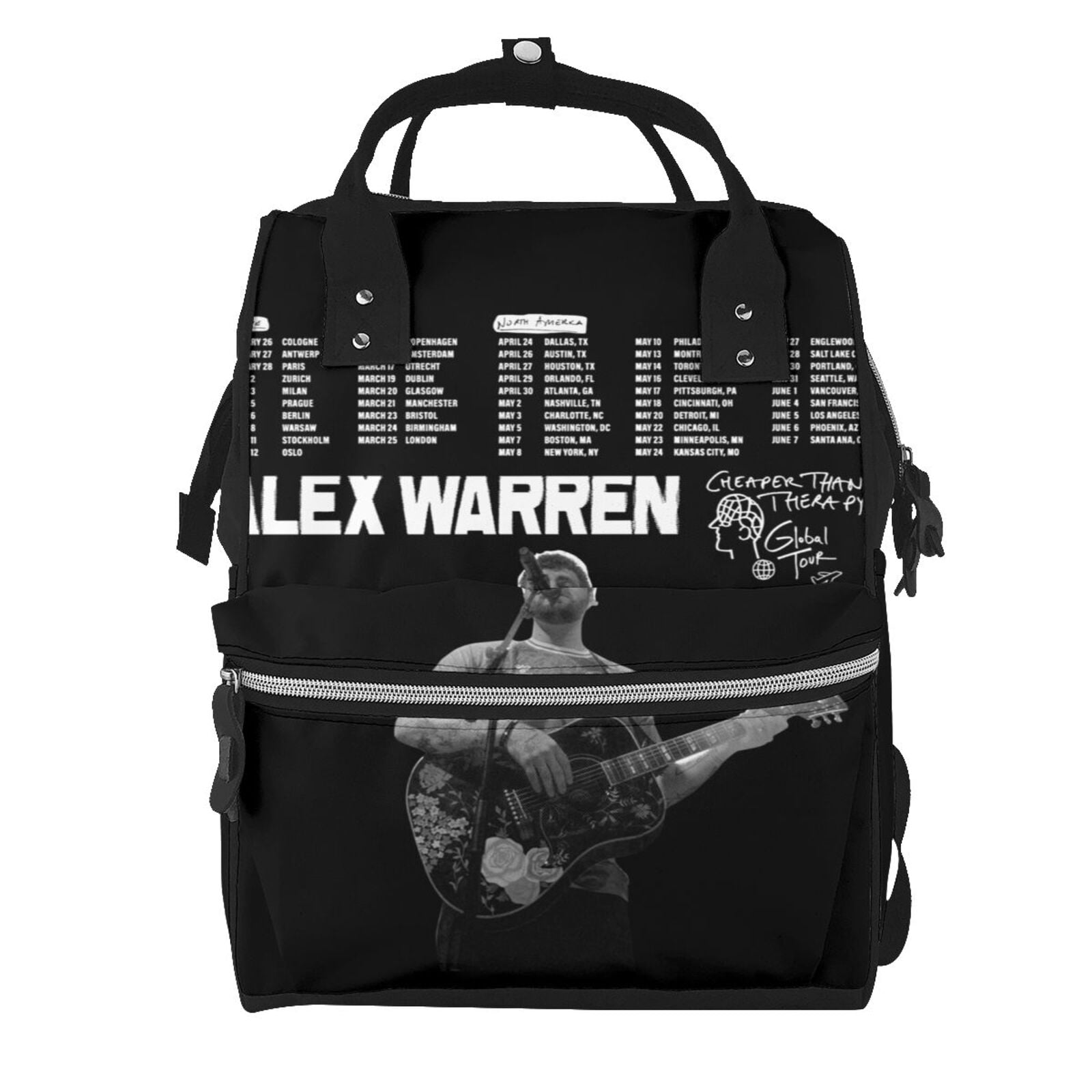 Alex Warren Mummy Diaper Bag Backpack Casual Shoulder Bags Travel ...