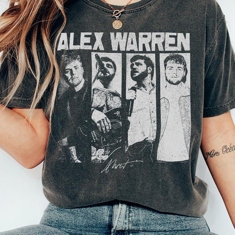 Alex Warren Tour 2025 Vintage Shirt - Walmart.com