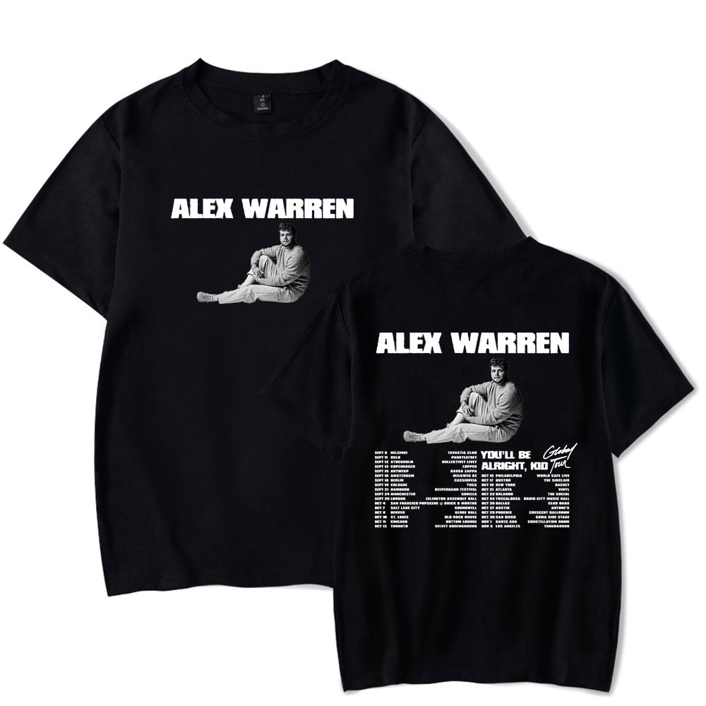 Alex Warren You’ll Be Alright The Tour 2024 T-Shirt Merch Summer For ...