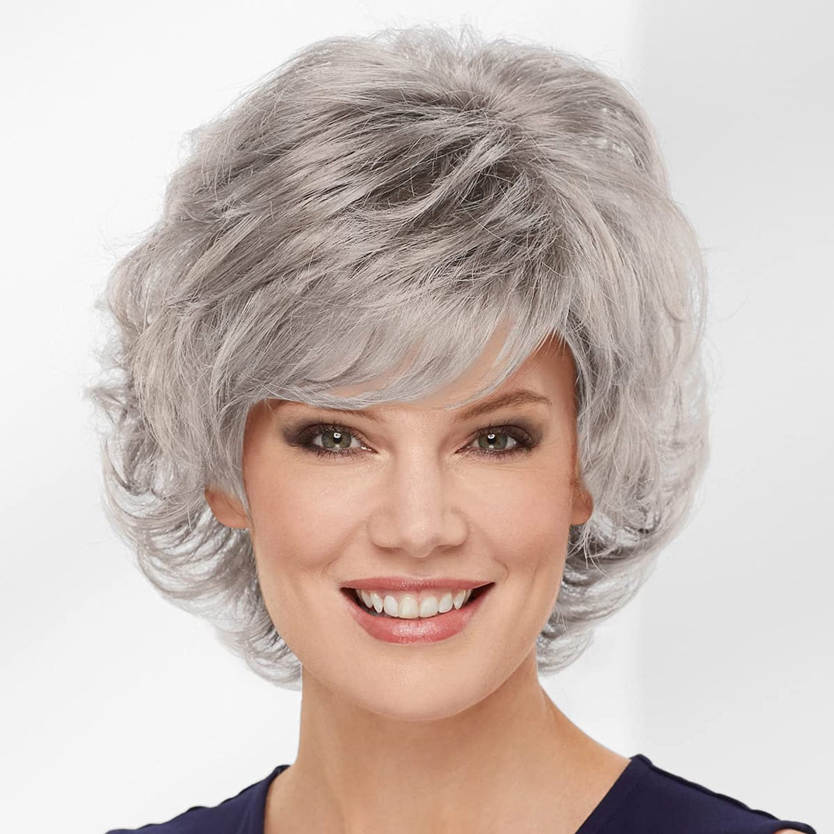 Alex WhisperLite Wig by Paula Young - Sassy Short Wig with Side-Swept ...