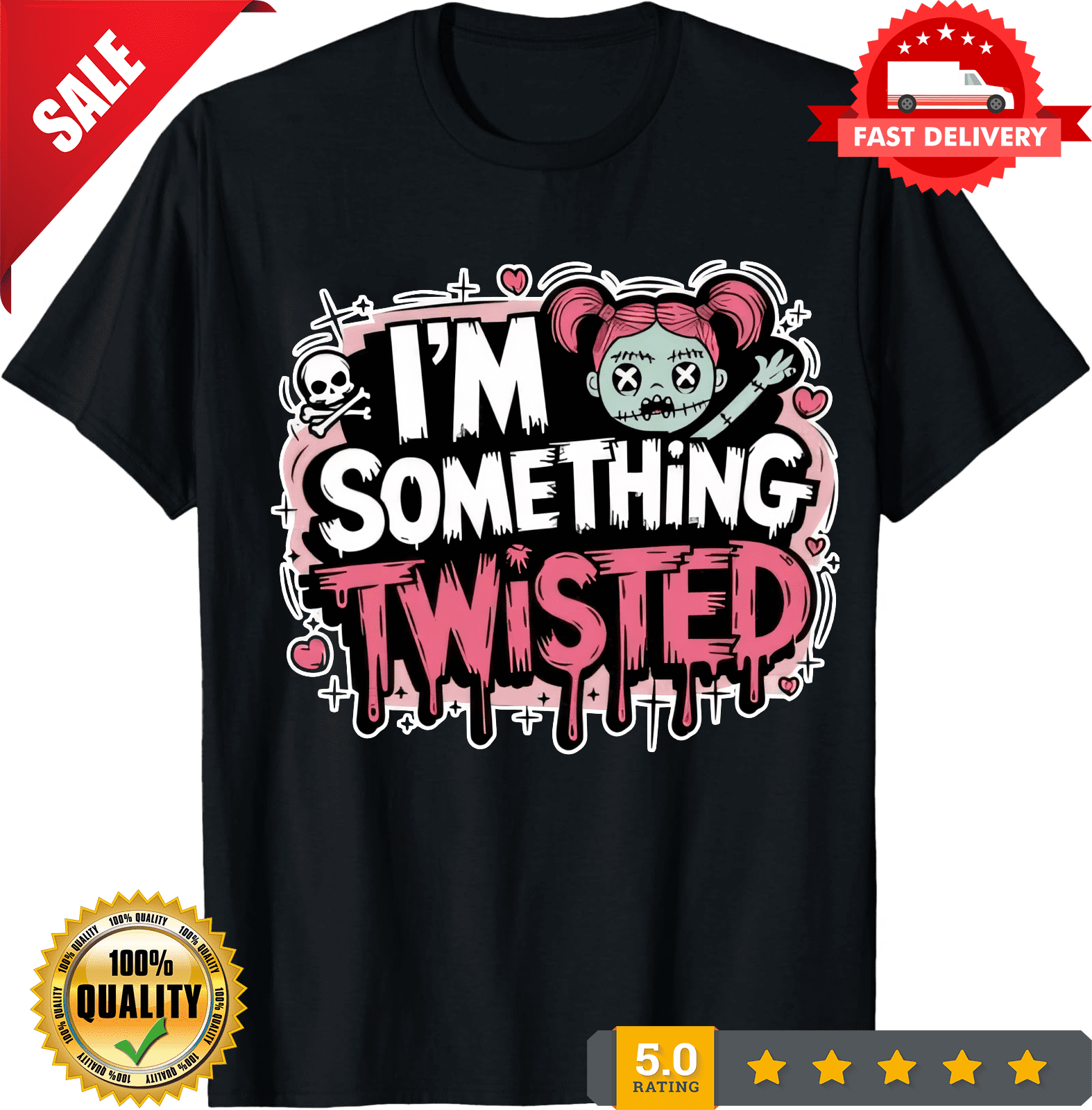 Alexa BLISS - I'M SOMETHING TWISTED BLISS T-Shirt, LIMITED EDITION ...