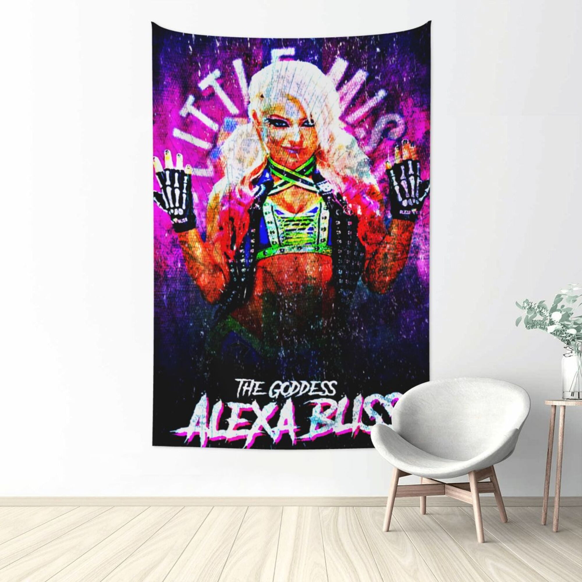 Alexa Bliss Tapestry Poster Printing Wall Hanging Tapestries Wall Art ...