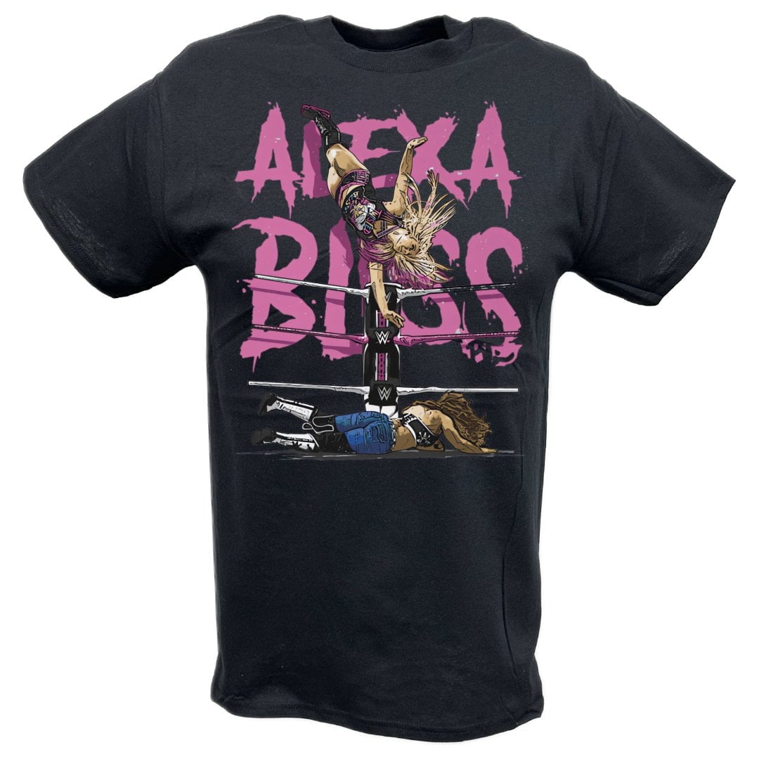 Alexa Bliss Twisted Bliss Signature Black T-shirt - Walmart.com