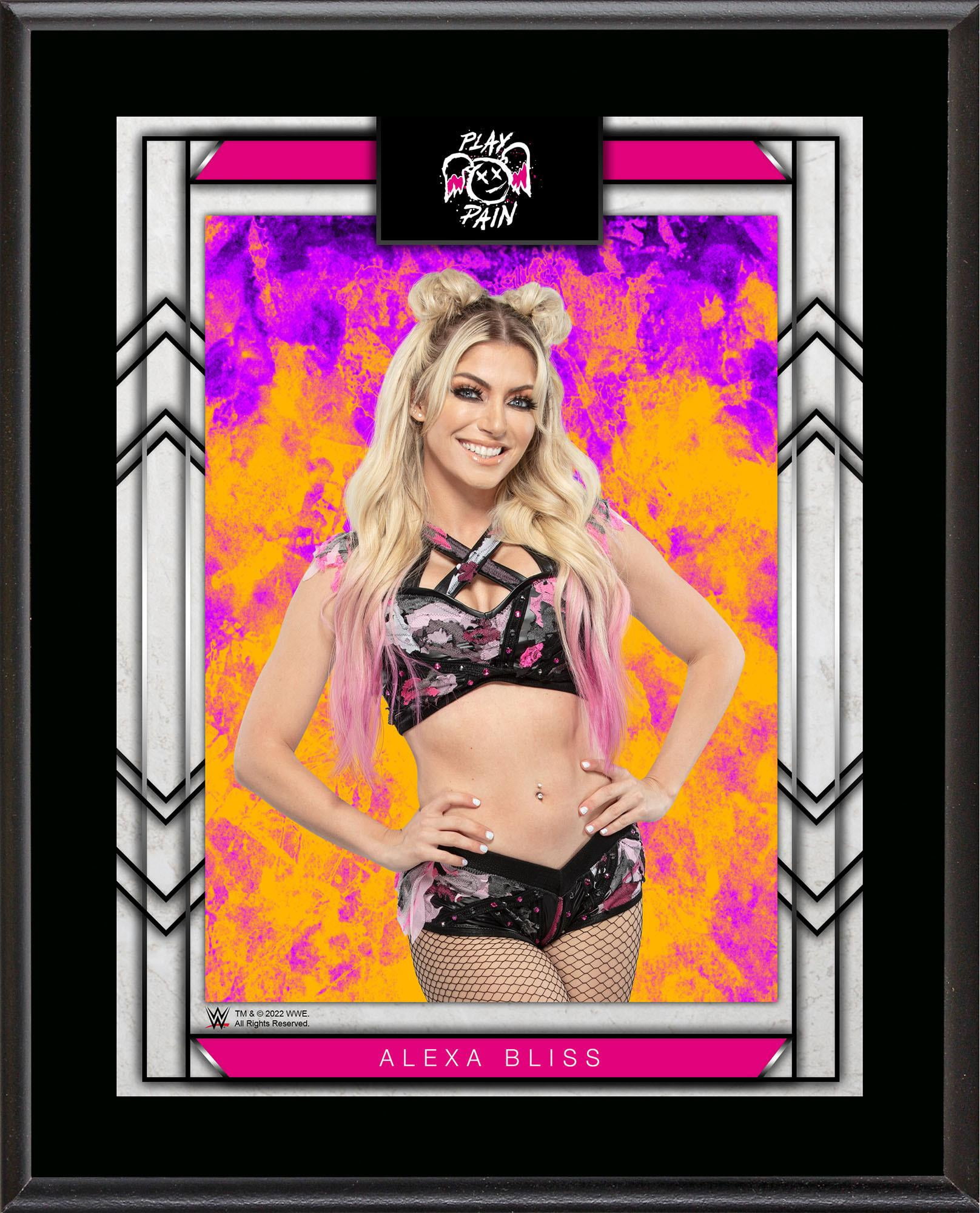Alexa Bliss WWE 10.5" x 13" Sublimated Plaque - Walmart.com