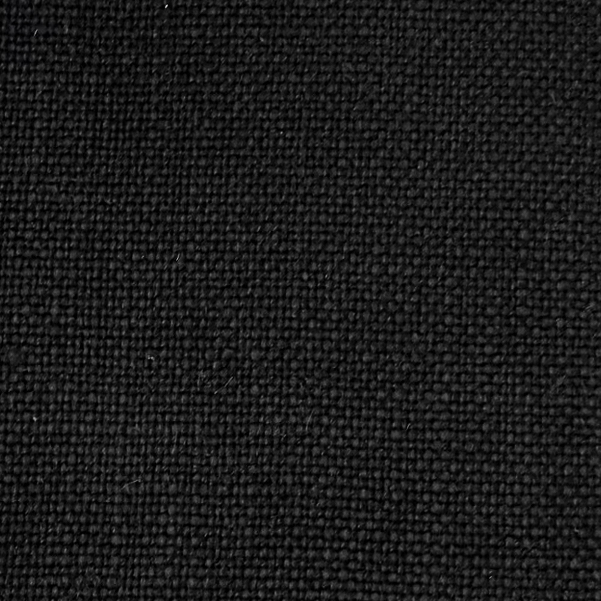 Alexa Fabric | Solid 100% Linen | Upholstery Fabric | Color Black ...