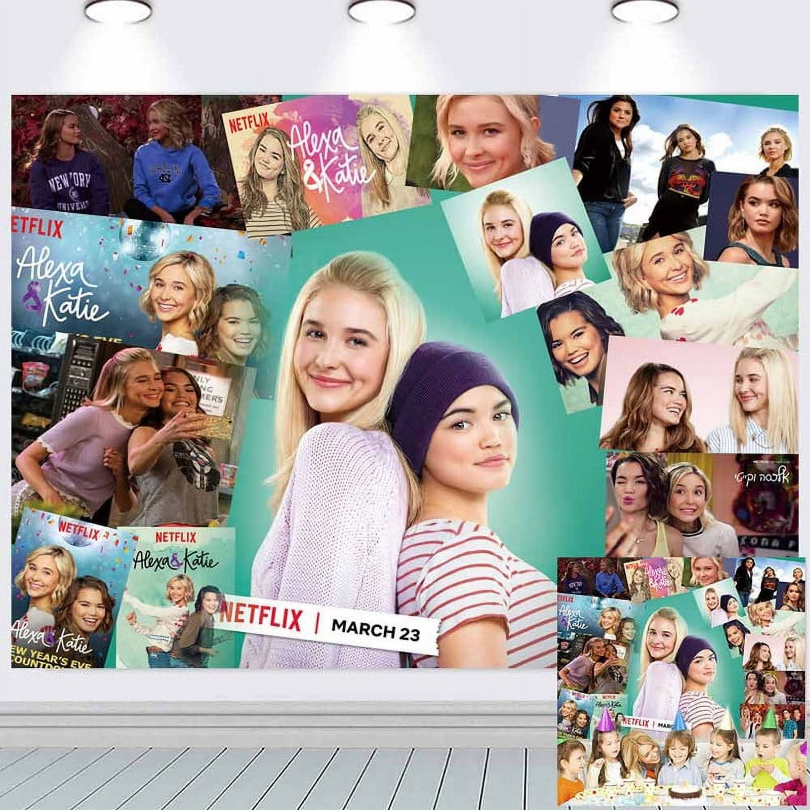 Alexa & Katie Backdrop Banner Party Supplies Post Birthday Decorations ...