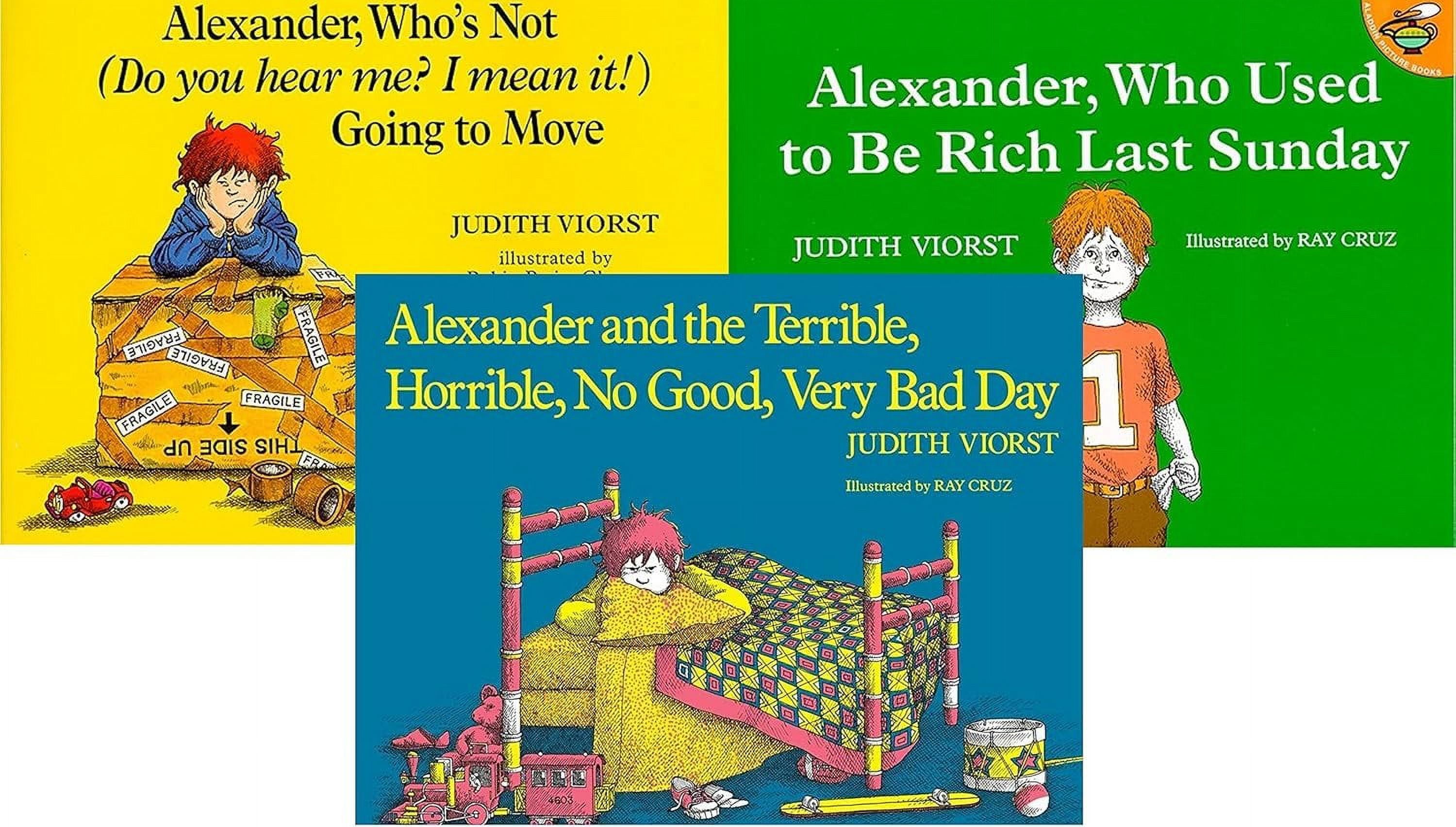 Alexander 3-Book Set: Alexander and the Terrible, Horrible, No Good ...