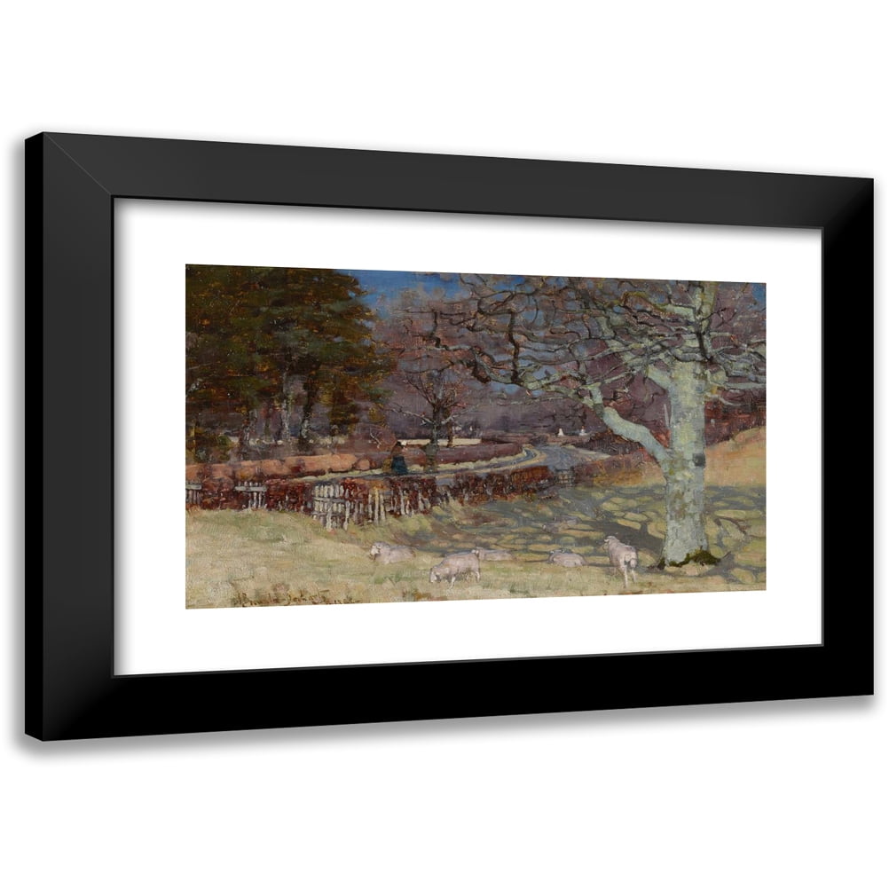 Alexander Brownlie Docharty 14x10 Black Modern Framed Museum Art Print ...