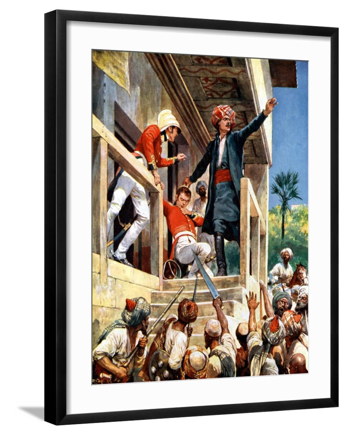 Art.com Alexander Burnes, Scottish Diplomat Murdered by Afghans During ...
