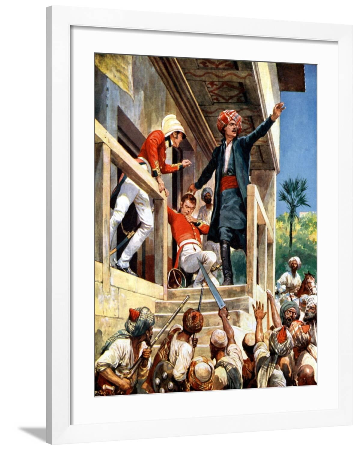 Art.com Alexander Burnes, Scottish Diplomat Murdered by Afghans During ...