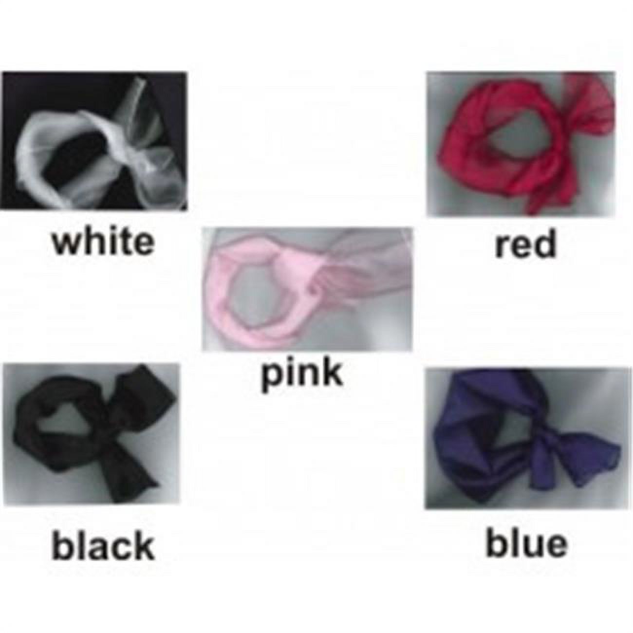 Alexander Costume 18-061-R 50s Chiffon Scarf - Red - Walmart.com