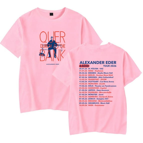 Alexander Eder Quer durch die Bank Tour 2026 Merch T-Shirt Women Men ...