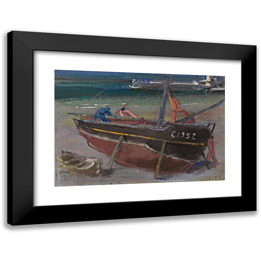 Alexander Evgenievich Yakovlev 18x14 Black Modern Framed Museum Art ...