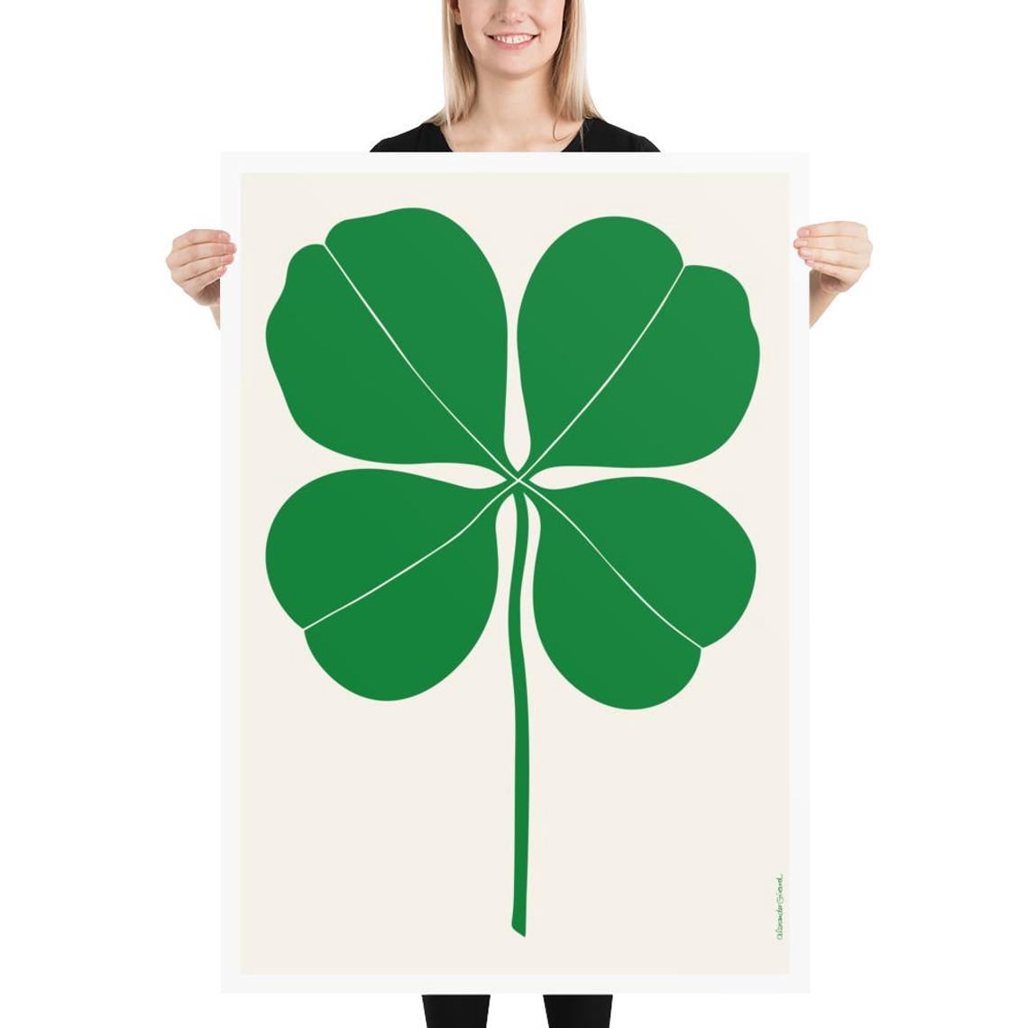 Alexander Girard Four Le Clover 1971 Museum-Quality Poster Unframed ...