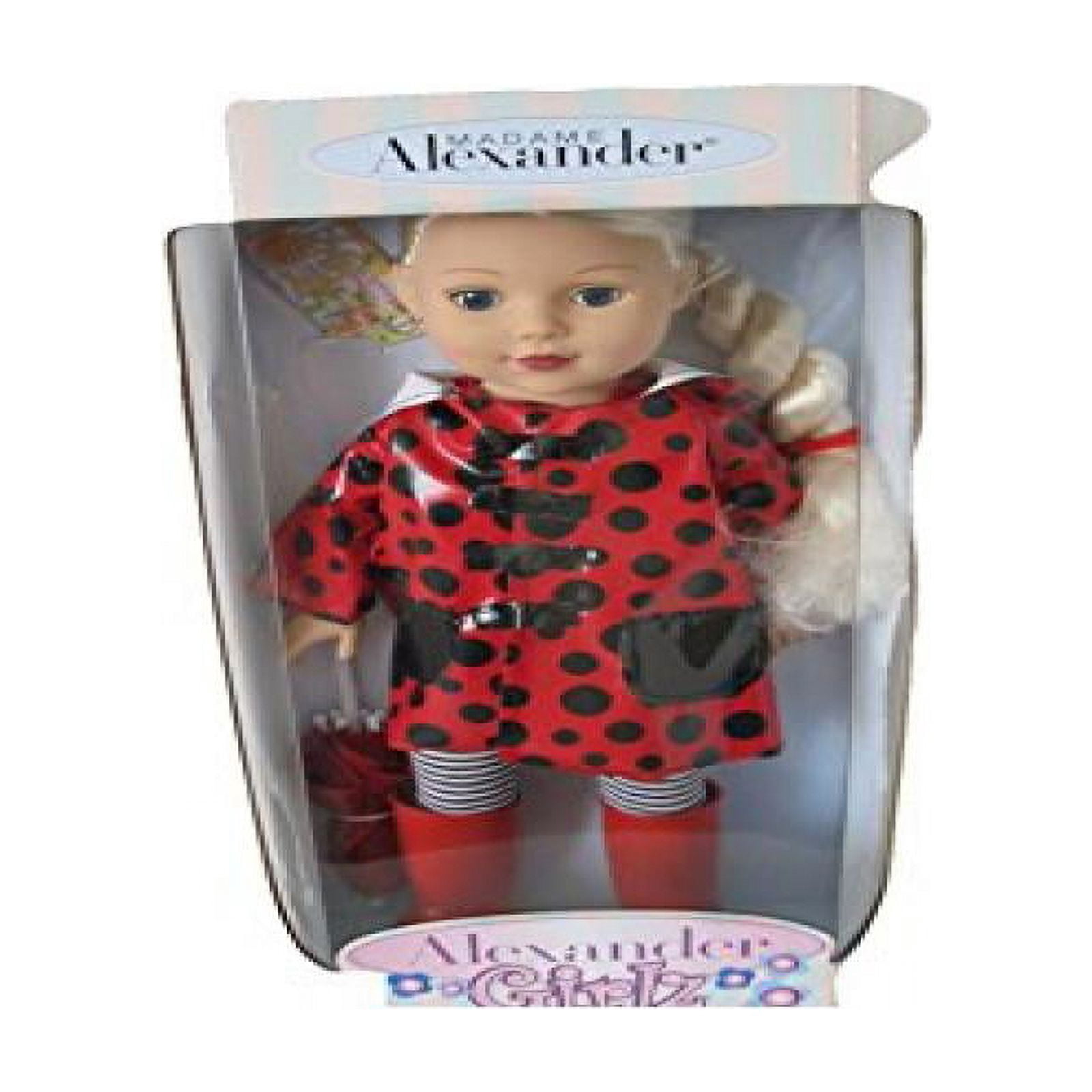 Alexander Girlz Rainy Day Doll Set - 18" Caucasian Doll with Blonde ...