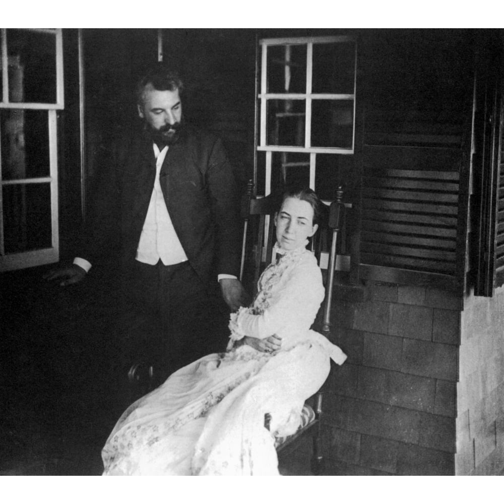 Alexander Graham Bell N(1847-1922). American Teacher And Inventor ...