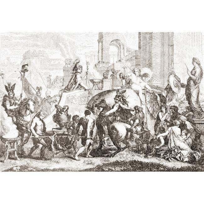 Alexander The Great Enters Babylon In 331BC Alexander III of Macedon ...